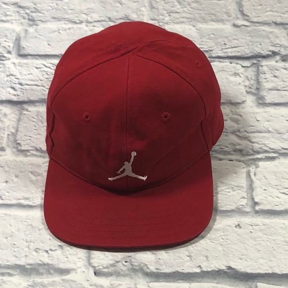 Jordan | Accessories | Youth Boy Adjustable Red Jordan Baseball Cap ...